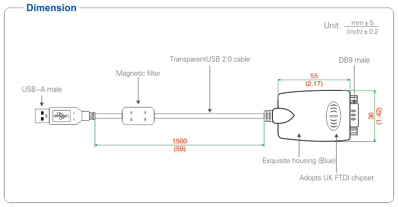 UT-890A USB to RS485 RS422 Converter & USB 2.0 - UOTEK