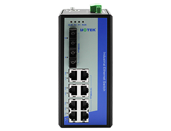 UT-62208F Series of Industrial Managed Ethernet Switch - UTEK
